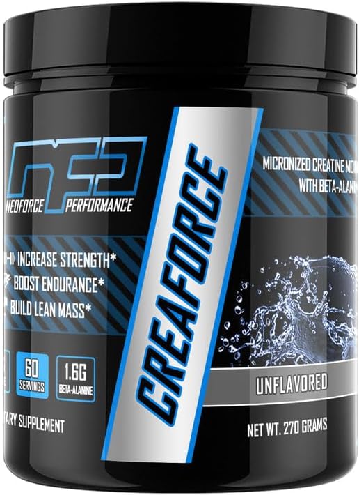 CREAFORCE Creatine and Beta-Alanine - Unflavored, 60 Servings